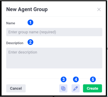 Admin Console Agent Groups