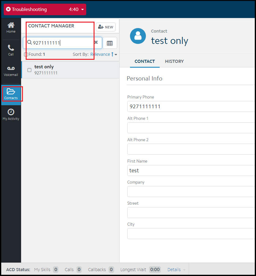 VCC | How to Edit a Contact Record Using the VCC Applications