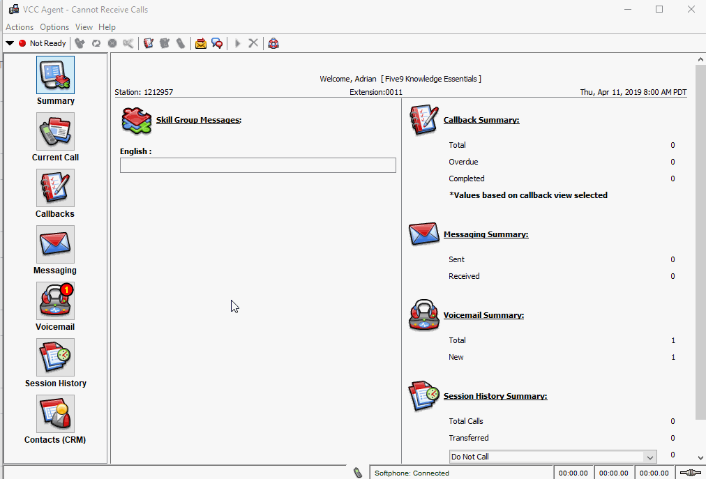 Agent | Looking up Contacts using the Agent Application