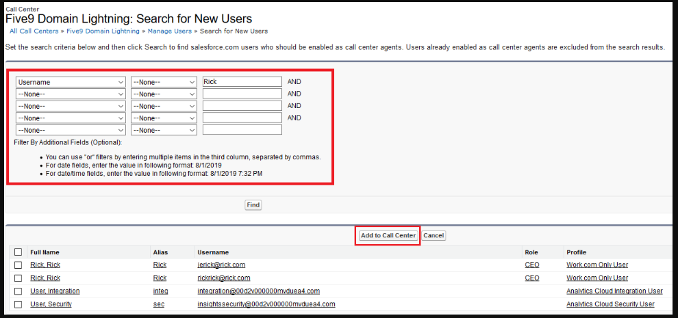 Salesforce OpenCTI | Enabling the Five9 Engage Lightning Adapter