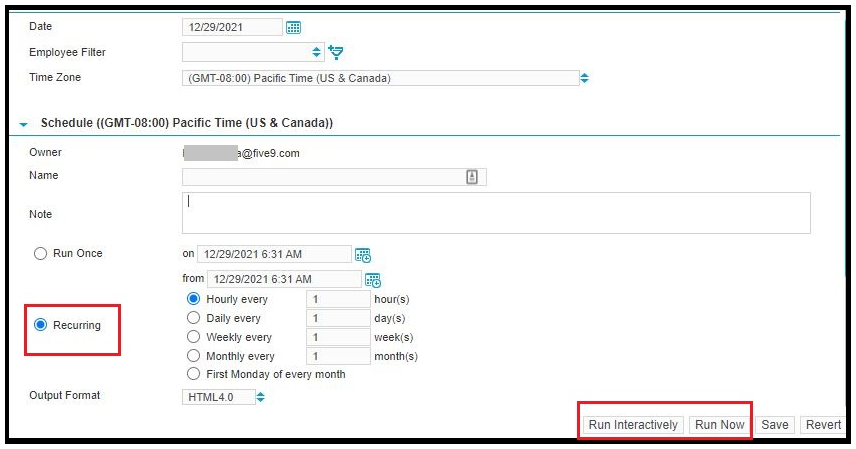 Verint | User Roles Report