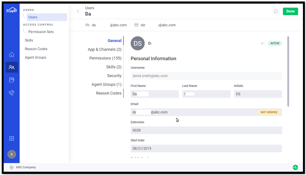 Admin Console | Assigning Permissions to Users