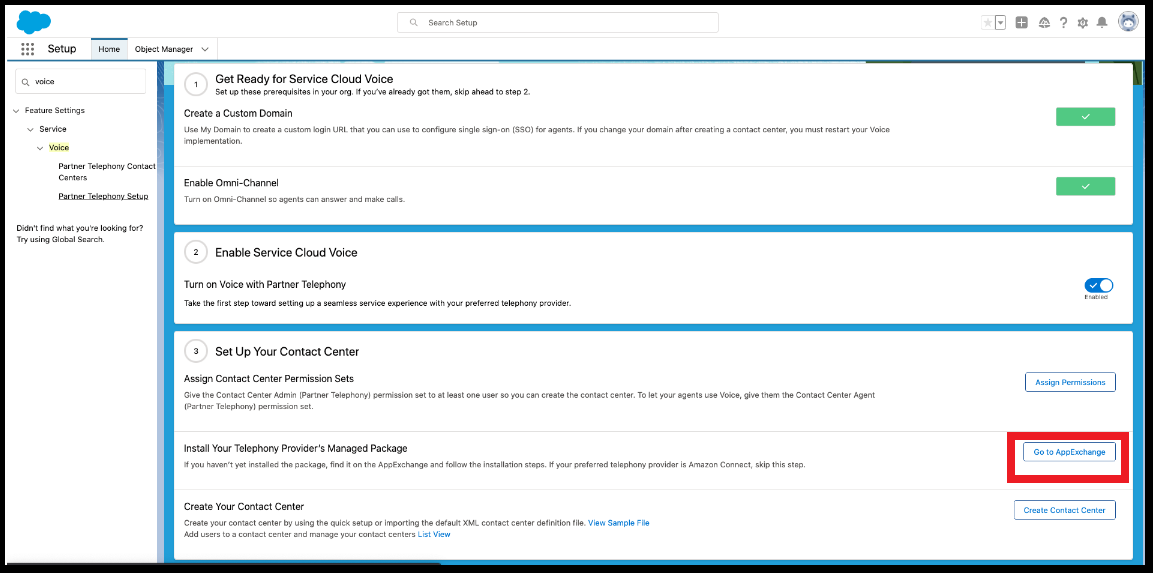 Salesforce Fusion (BYOT) | How to Install the Five9 BYOT Package