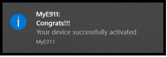 MyE911 | Installation in Windows