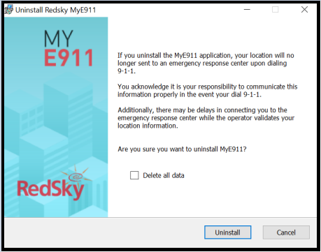 MyE911 | Installation in Windows