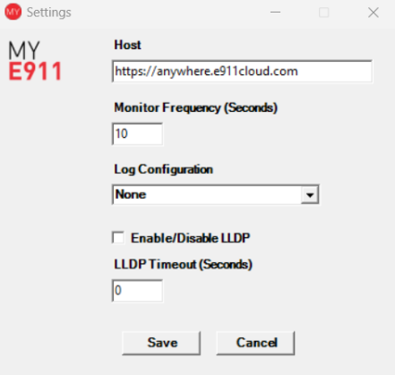 MyE911 | Installation in Windows