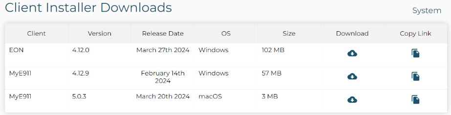 MyE911 | Installation in Windows