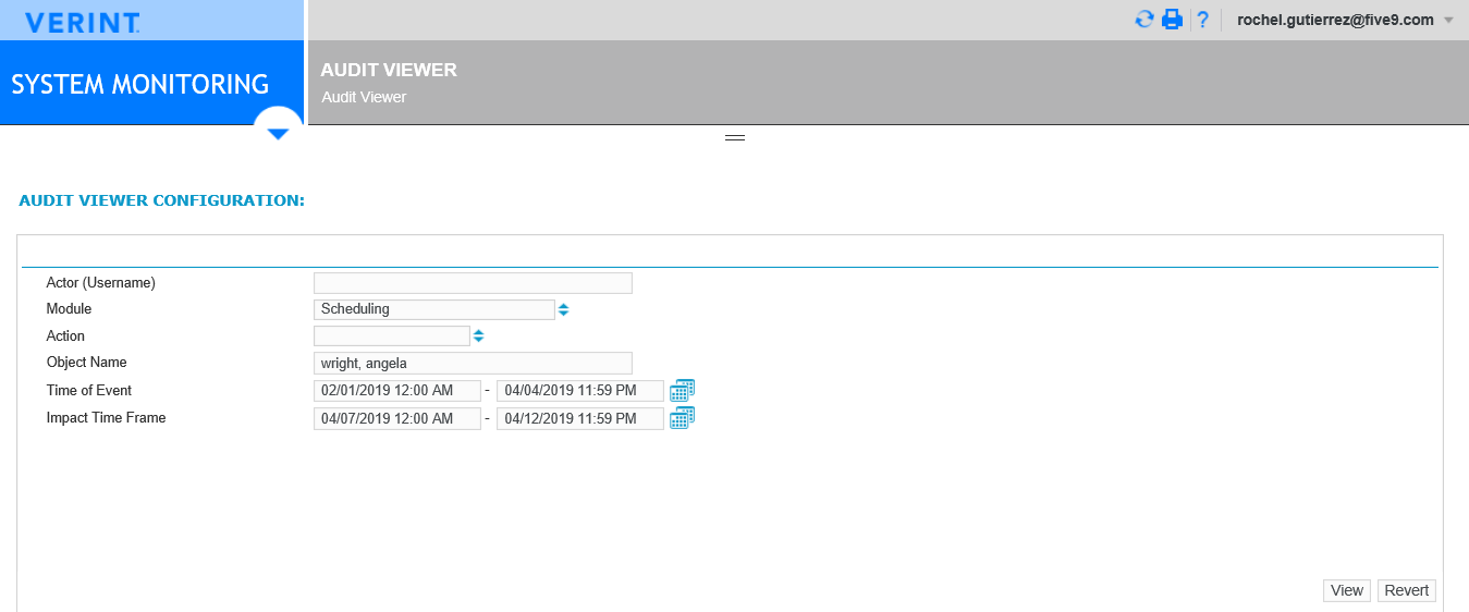 Verint | How to Configure Audit Viewer