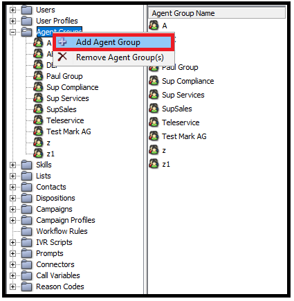 Administrator | How to Create Agent Groups