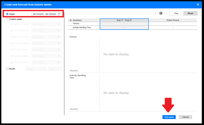 Verint | How To Create a Forecast