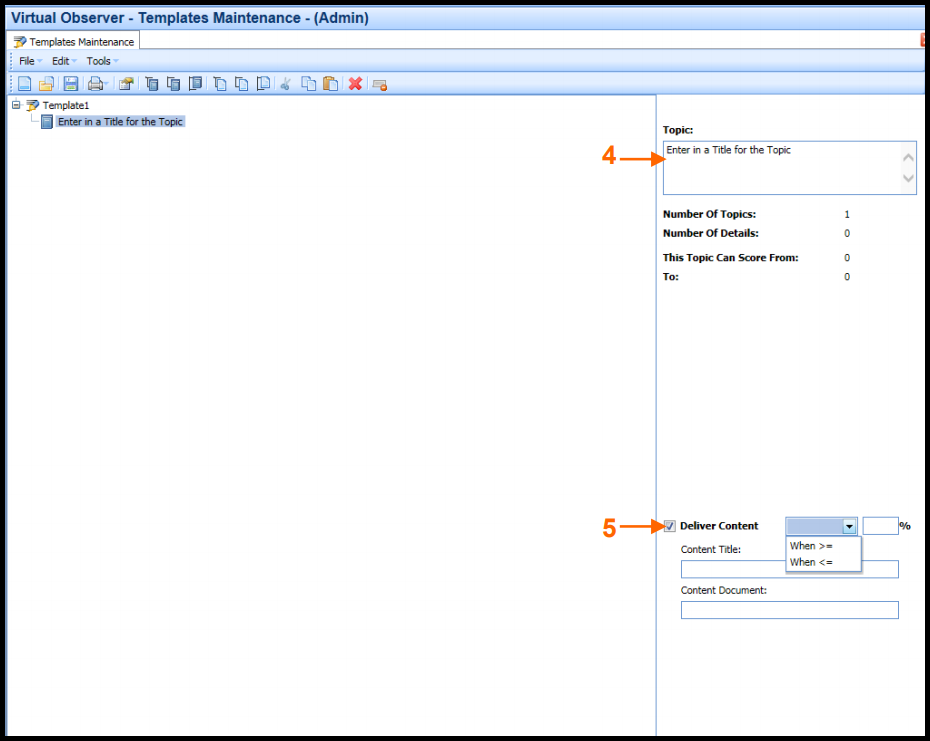 Five9 WFO | Template Maintenance