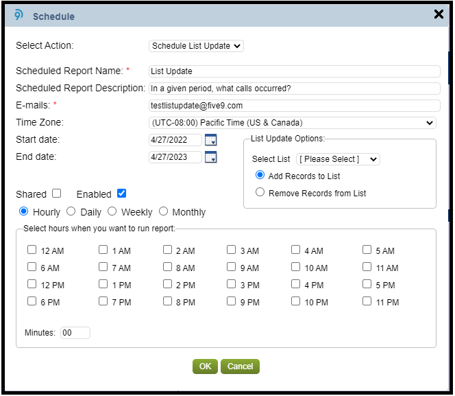 Reporting | Scheduled Reports