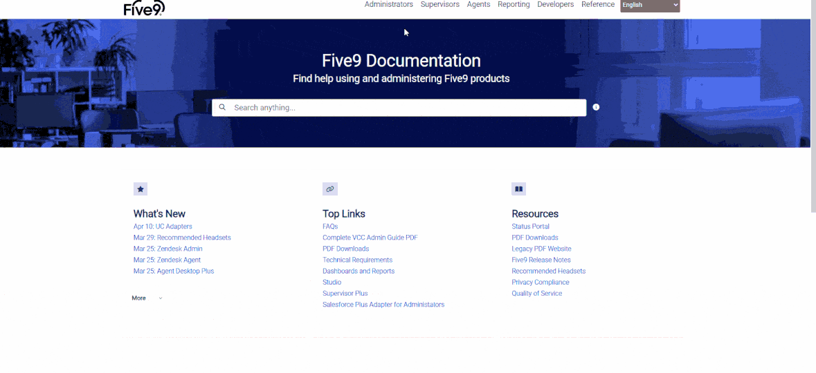 VCC | Accessing the Product Documentation and Guides