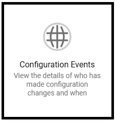 Admin Console | Event Logs