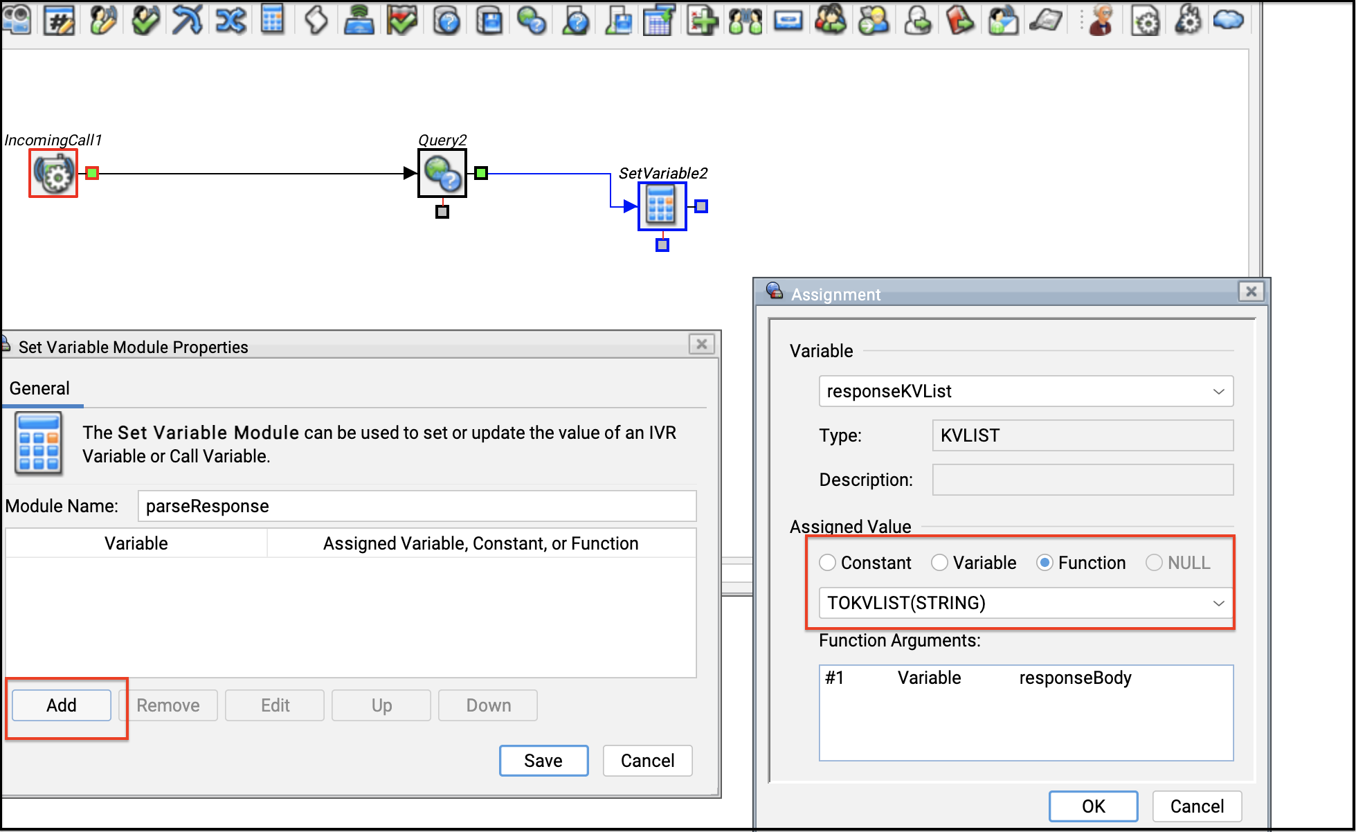 Administrator | Parsing JSON Responses from Query Module Using KVList