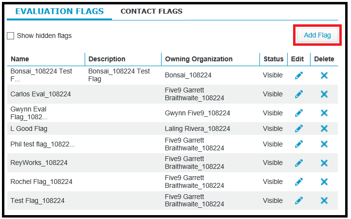 Verint | Flag Manager