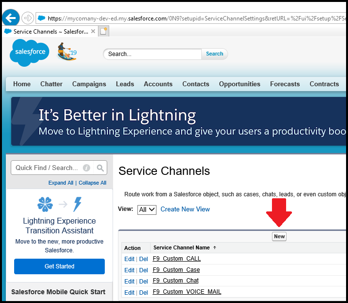 Salesforce | Creating Service Channels for Omni-channel