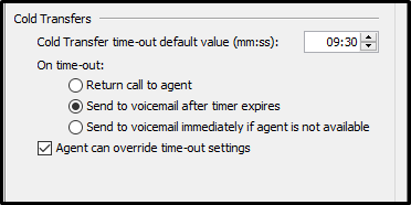 Agent | Transfer (Cold and Warm) Updated Features