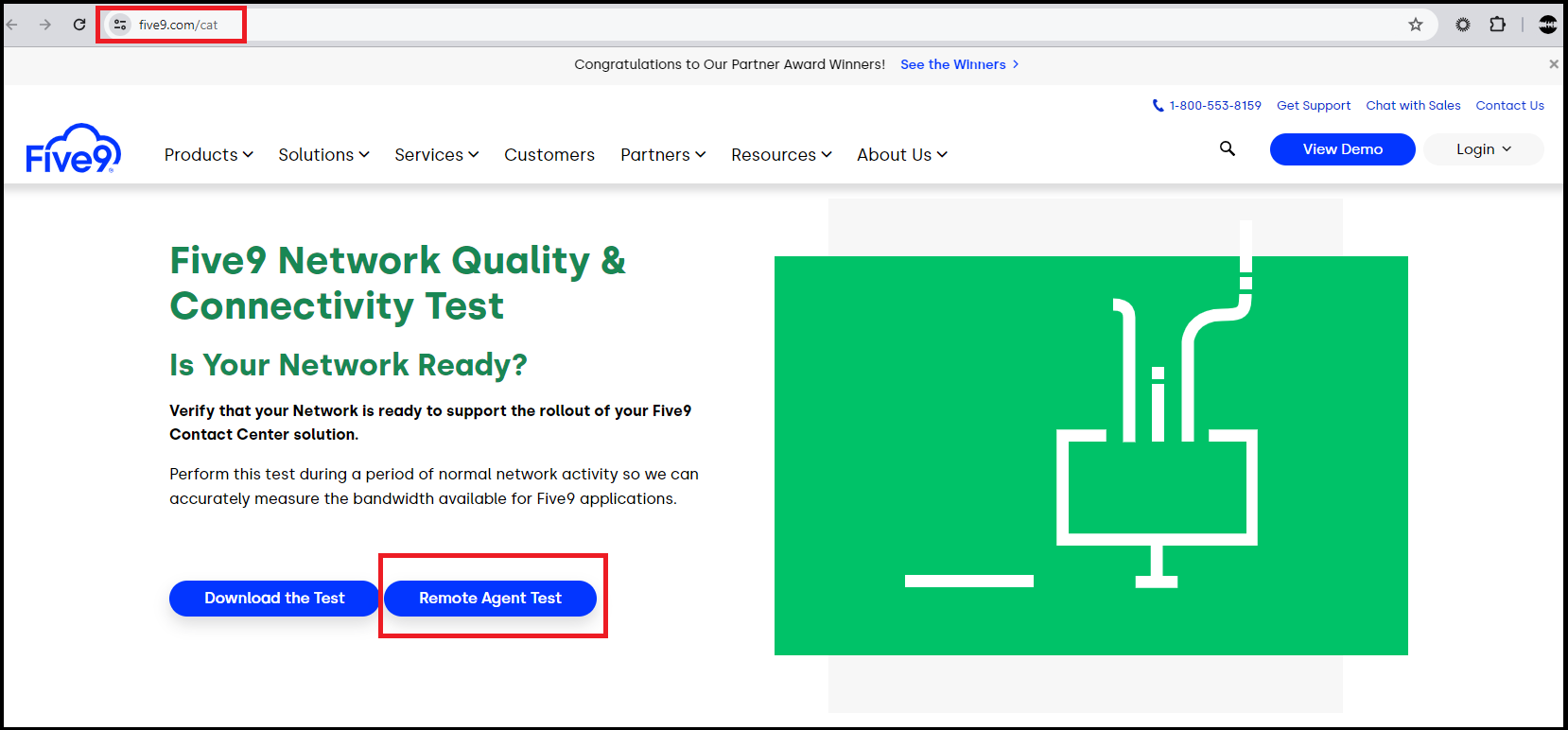 Network | Remote Agent Connectivity Test