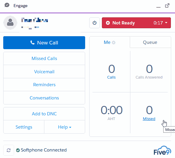 VCC | Performing a Manual Call