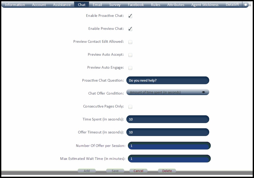 Digital Engagement | Configuring Profiles to Support Proactive and ...