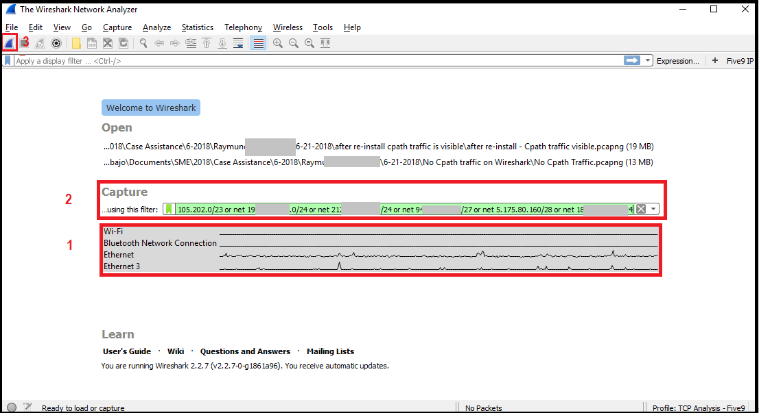 Wireshark | Tips on how to reduce or limit Wireshark's Capture file size