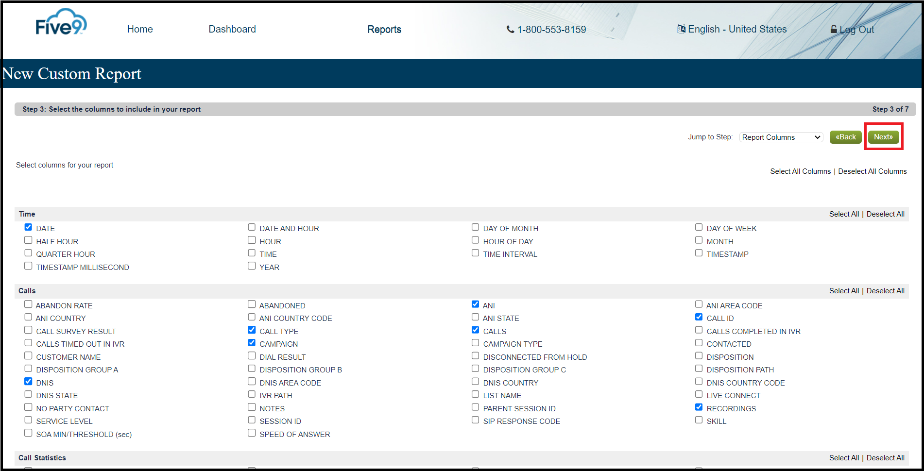 Reporting | Create, Access, and Delete a Custom Report